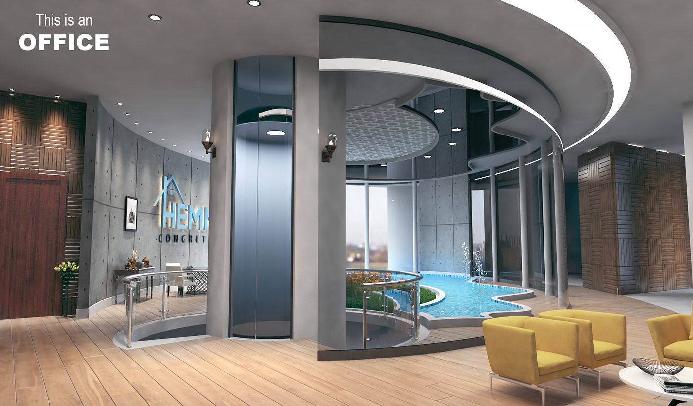 Hemin Concrete Office Design – SCEC